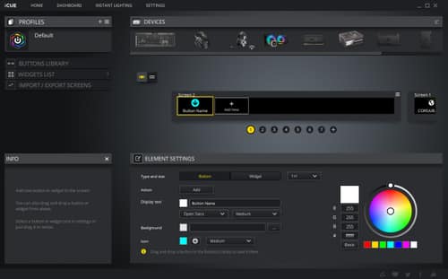 iCUE NEXUS | WELCOME TO YOUR COMMAND CENTER