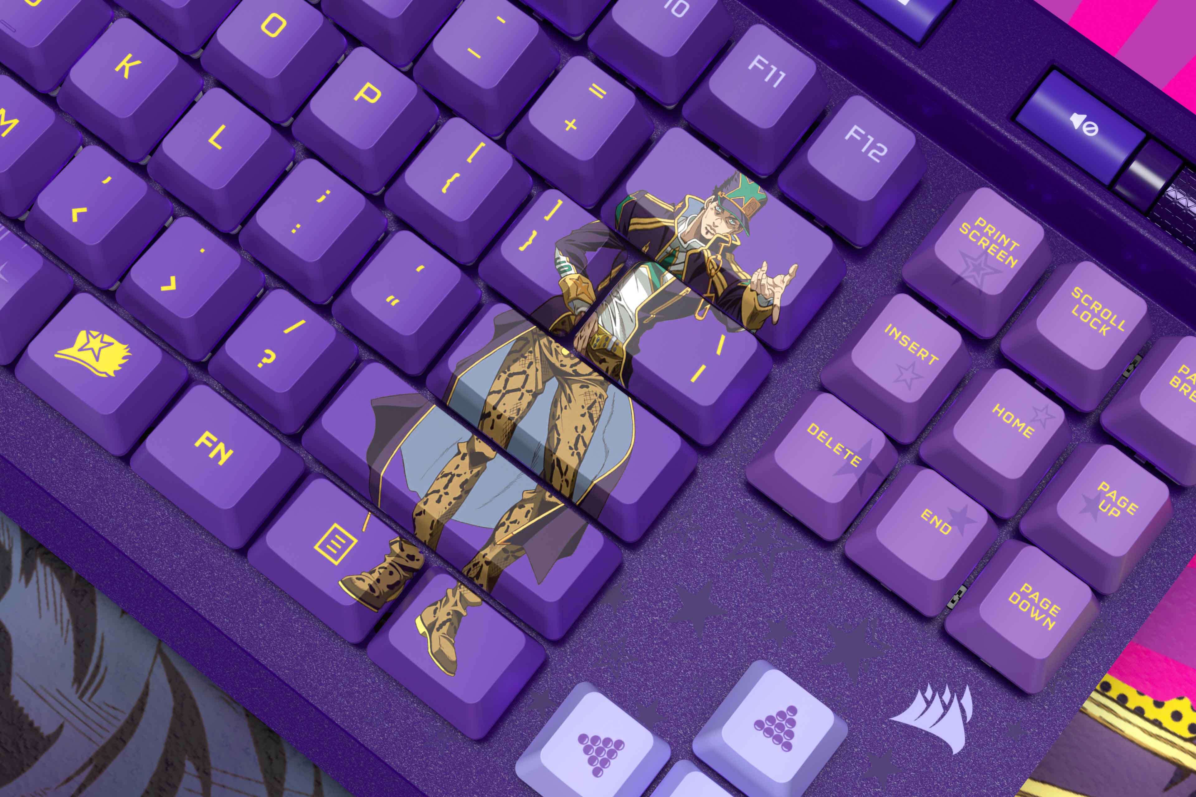 K70 RGB TKL JOJO Stone Ocean Mechanical Gaming Keyboard – Jotaro Edition